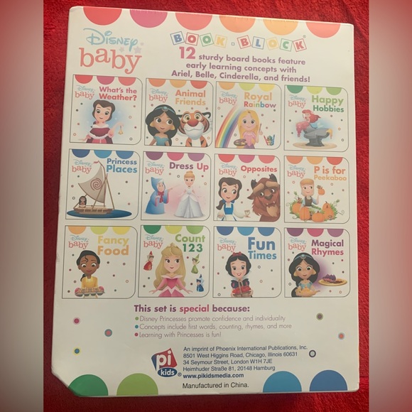 Disney | Toys | Disney Baby Board Books Set | Poshmark